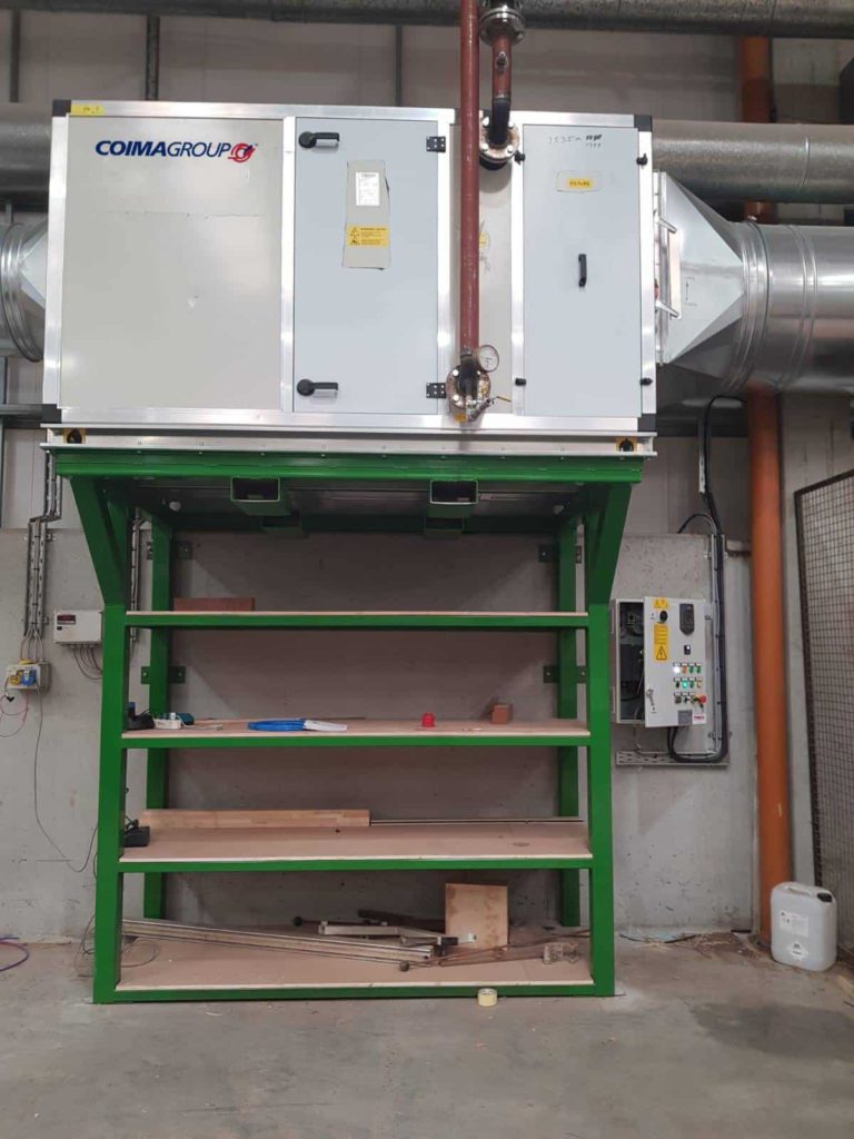 suction UTA_UTA-R Air handling units for pressurization, heating ...